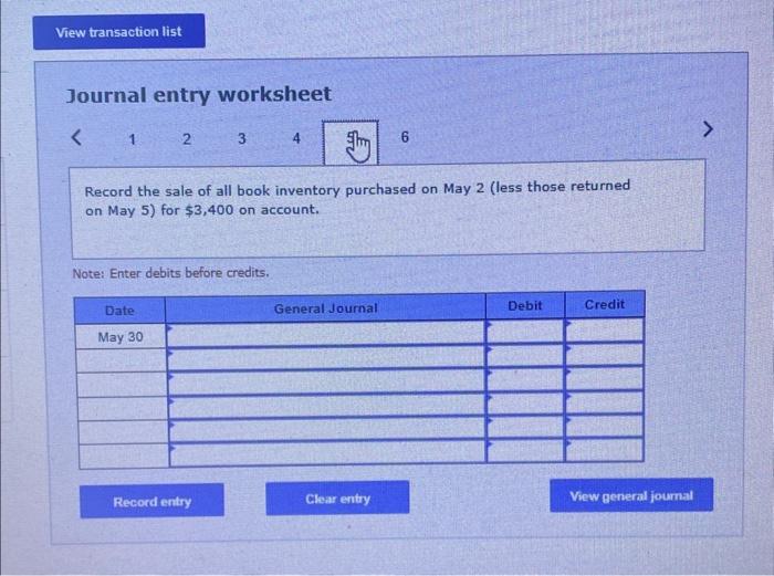 Solved Required information Exercise 6-9 (Algo) Record | Chegg.com Solved Required information Exercise 6-9 (Algo) Record | Chegg.com