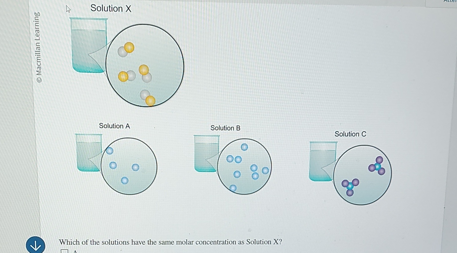 Solved Solution XSolution ASolution BWhich of the solutions | Chegg.com