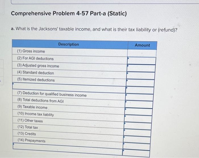 Solved Required information Comprehensive Problem 4-57 (LO | Chegg.com Solved Required information Comprehensive Problem 4-57 (LO | Chegg.com