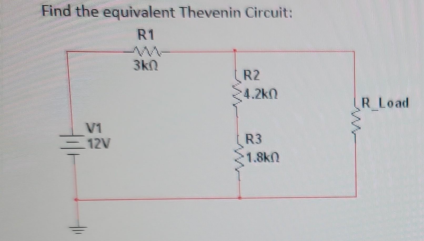 Solved Find the equivalent Thevenin Circuit: | Chegg.com