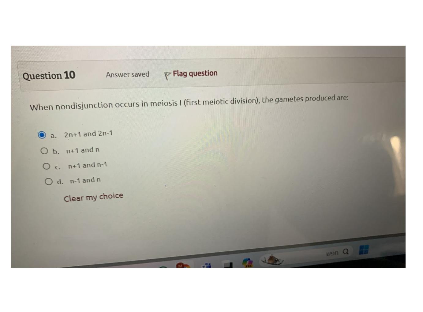 Solved Question 10Answer savedFlag questionWhen | Chegg.com