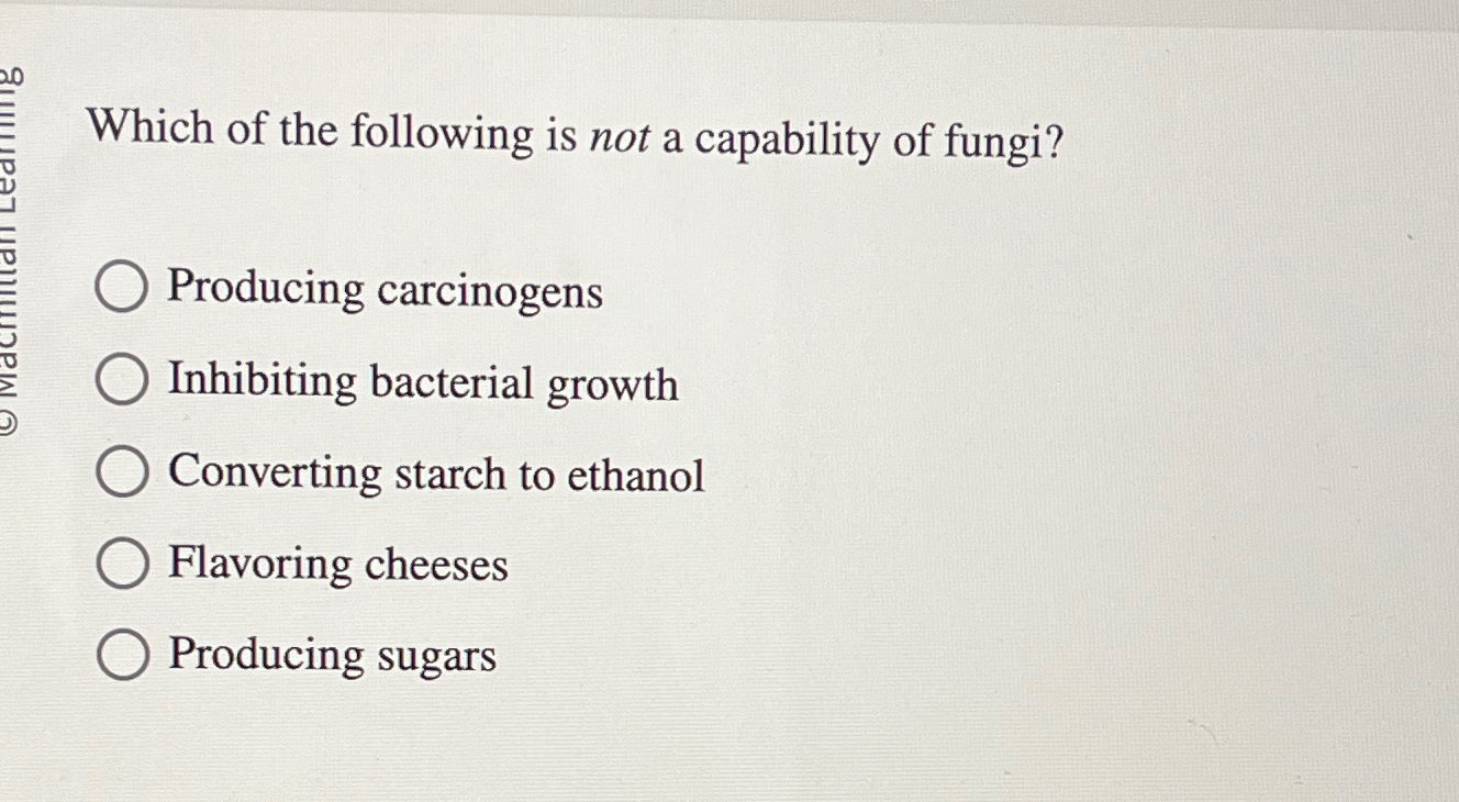 Solved Which of the following is not a capability of | Chegg.com