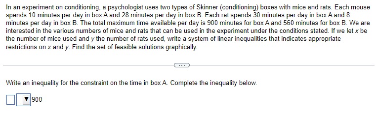 4- ﻿ Write an inequality for the constraint on the | Chegg.com