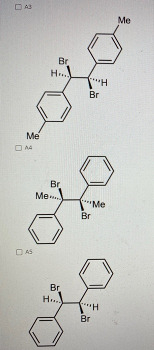 Solved QUESTIONS Which of the following dibromide compounds | Chegg.com