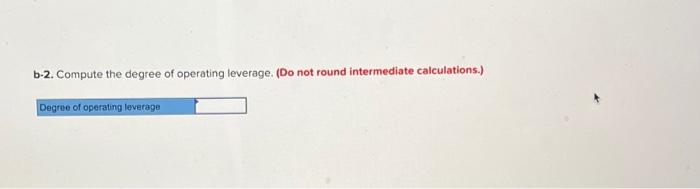 Solved Problem 8-5 Various CVP Questions: Break-Even Point; | Chegg.com