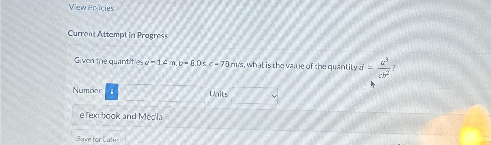 Solved View PoliciesCurrent Attempt in ProgressGiven the | Chegg.com
