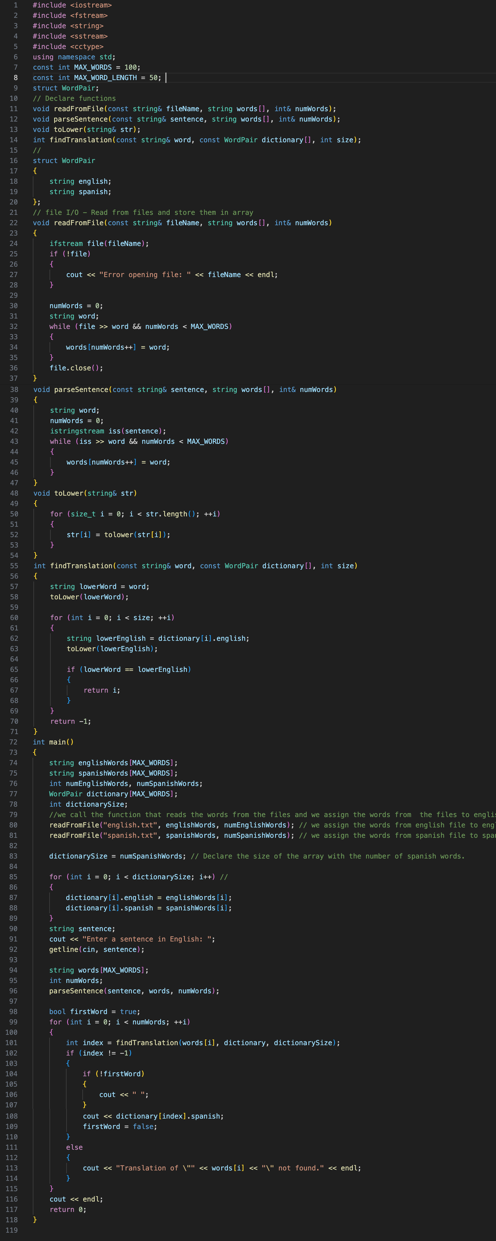 Solved I need help with commenting a c++ ﻿code. I also need | Chegg.com