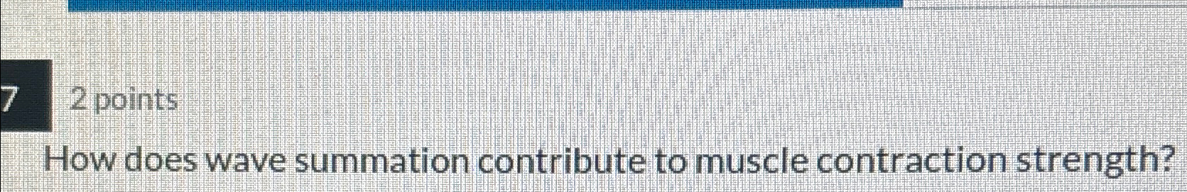 Solved 72 ﻿pointsHow does wave summation contribute to | Chegg.com
