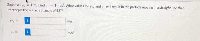 A particle moves in an xy coordinate system, as shown | Chegg.com