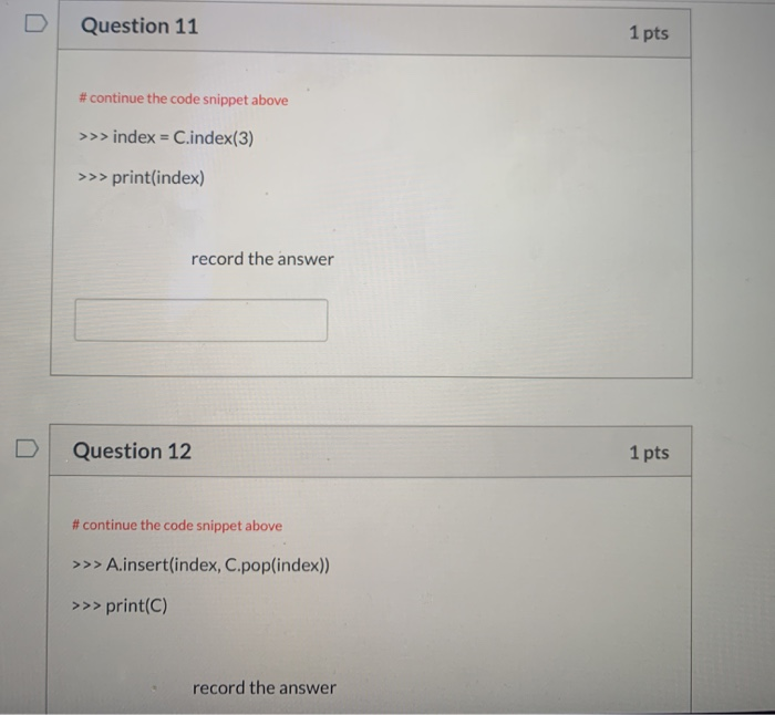 Solved Problem 1 Lists. A list is a data collection that | Chegg.com