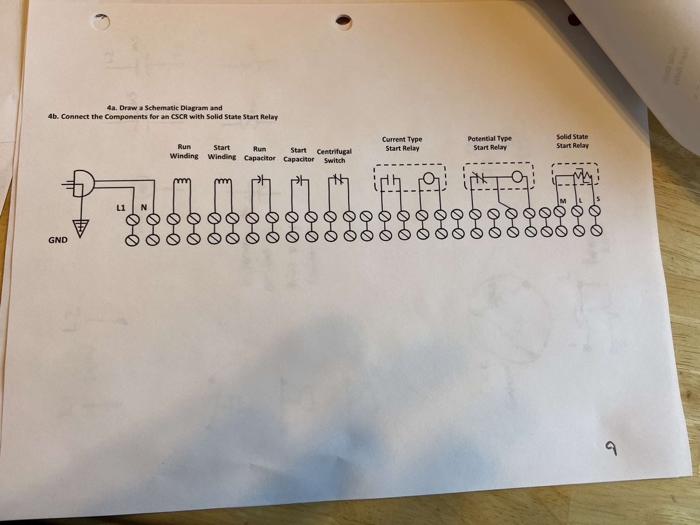 Solved 4a. Draw a Schematic Diagram and 4b. Connect the | Chegg.com