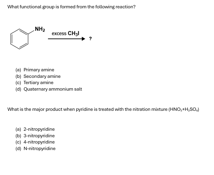 Solved What functional group is formed from the following | Chegg.com