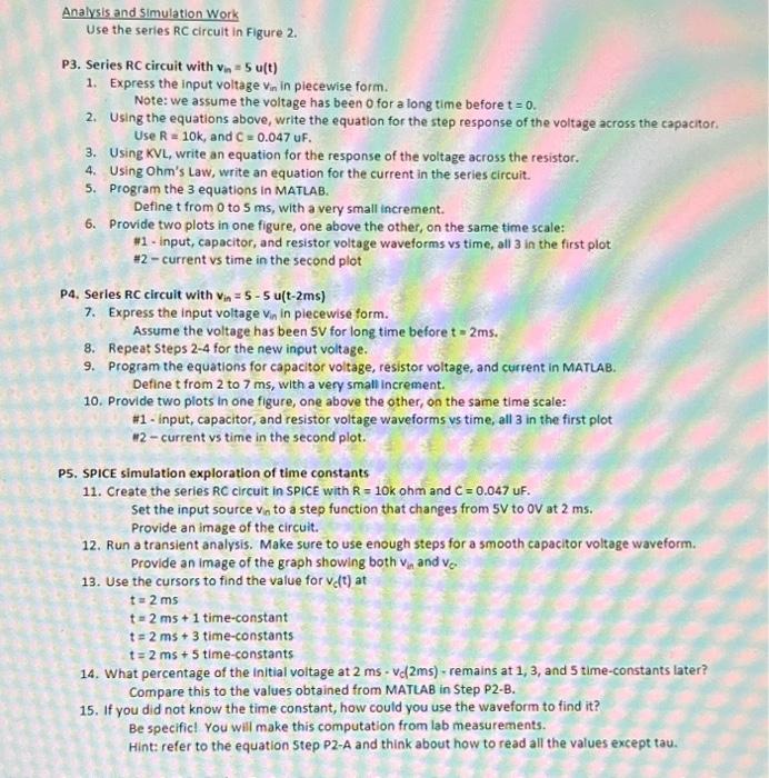 Preparation - information and prelab submission | Chegg.com