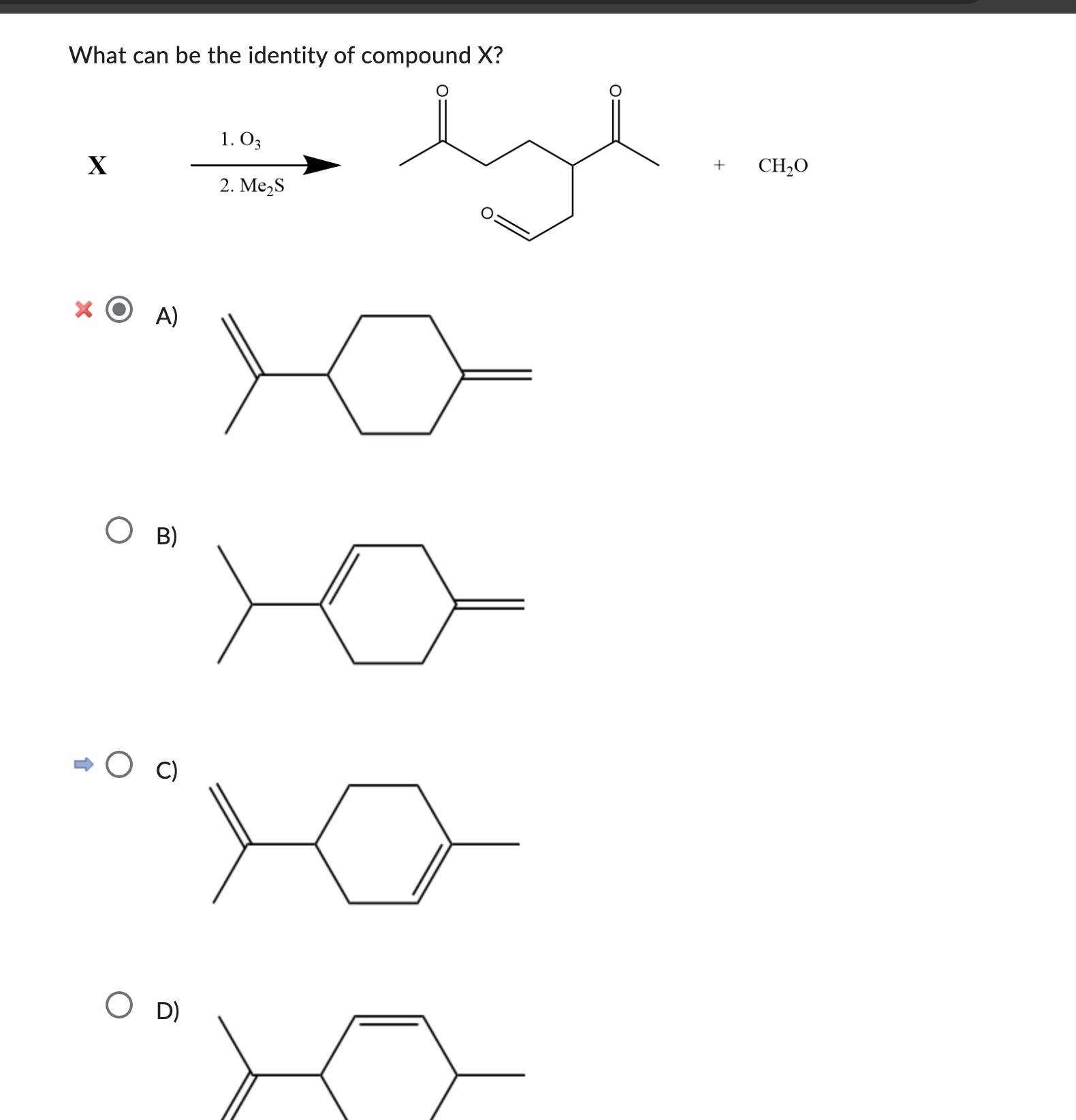 What can be the identity of compound X ? (Please | Chegg.com