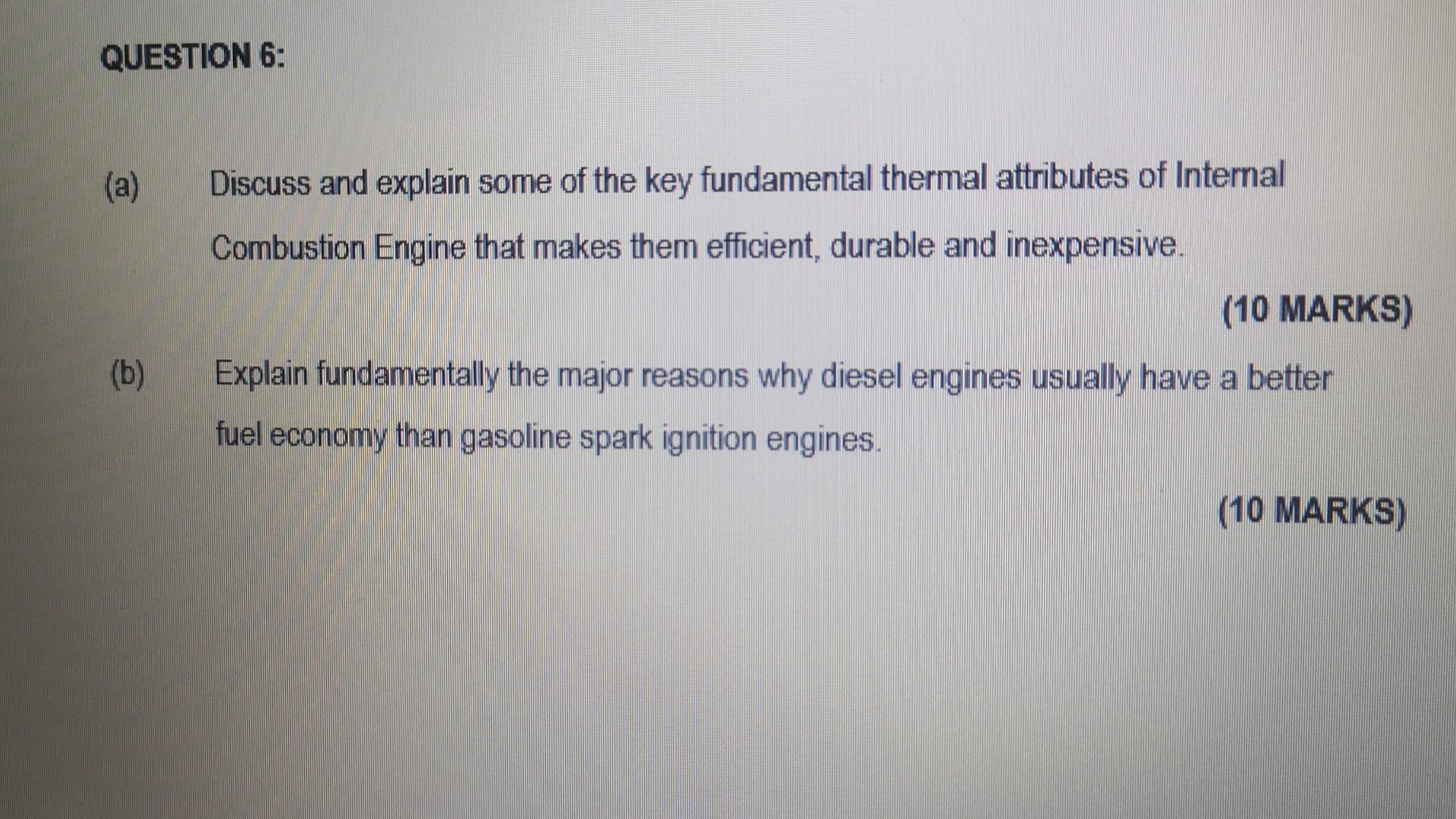 Solved (a) Discuss and explain some of the key fundamental | Chegg.com