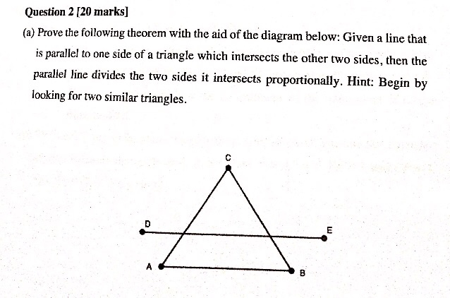Solved Question 2 [20 marks) (a) Prove the following theorem | Chegg.com