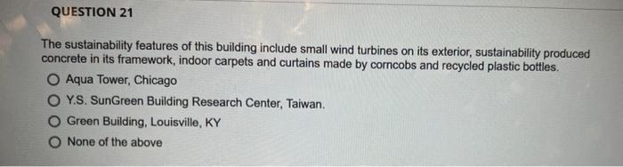 Solved QUESTION 22 An arcade is formed by the intersection | Chegg.com
