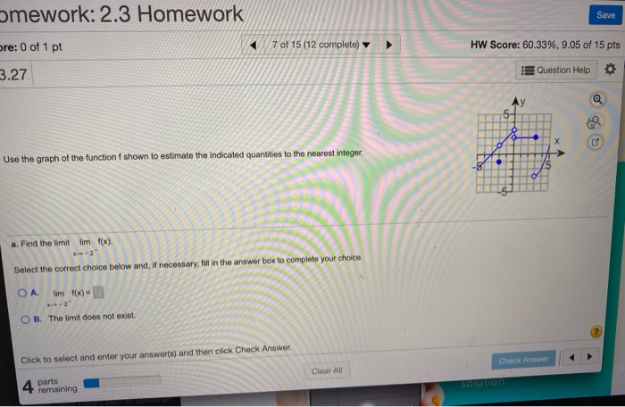 Solved Omework 2 3 Homework Save Ore 0 Of 1 Pt 7 Of 15 12