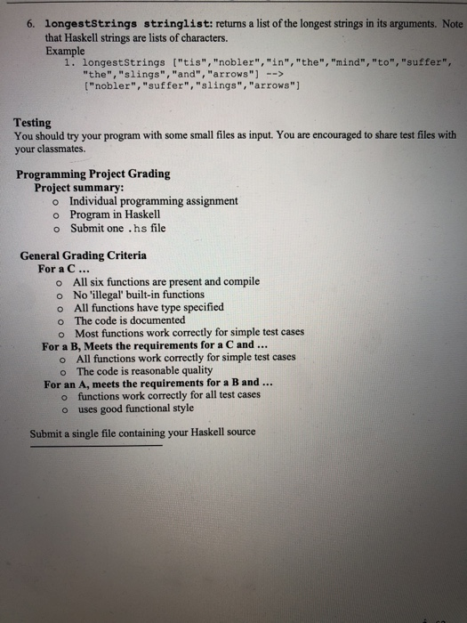 Solved Hello Haskell! Overview Most people only learn | Chegg.com