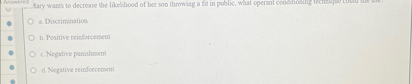 Solved AnsweredMary wants to decrease the likelihood of her | Chegg.com