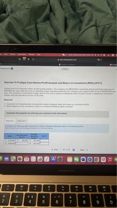 Solved Exercise 11-11 (Aigo) Cost-Volume-Profit Analysis and | Chegg.com Solved Exercise 11-11 (Aigo) Cost-Volume-Profit Analysis and | Chegg.com