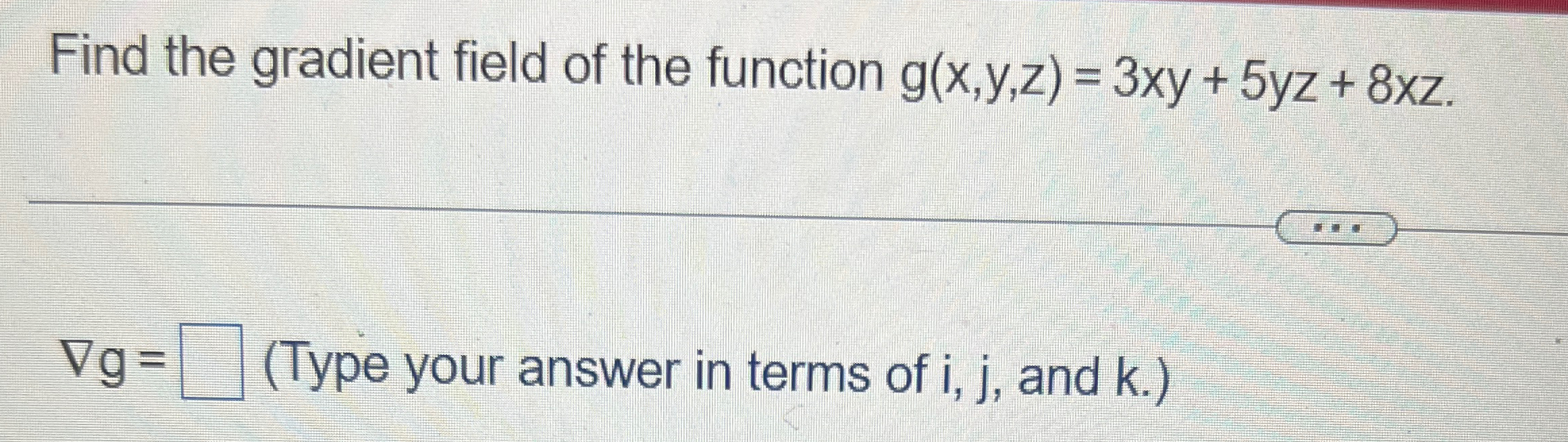 Solved Find the gradient field of the function | Chegg.com