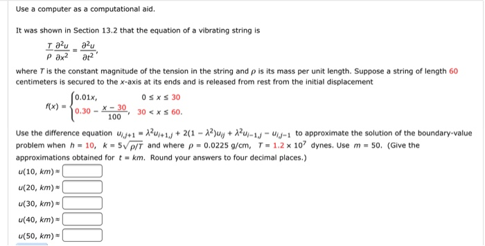 Use a computer as a computational aid. x - 30 It was | Chegg.com
