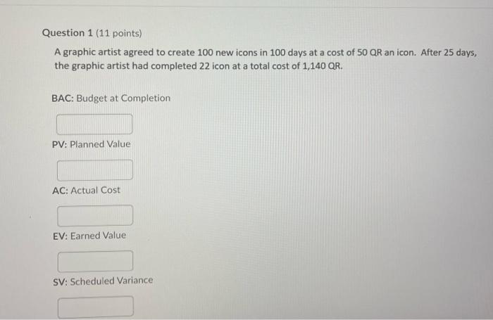 Solved A graphic artist agreed to create 100 new icons in | Chegg.com