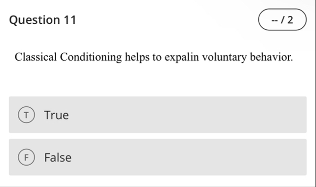 Solved Question 11Classical Conditioning helps to expalin | Chegg.com