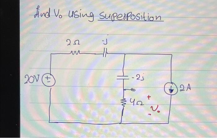Solved Find V0 Using Mesh Analysisfind Vo Using 7257