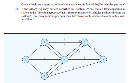 Solved Can the highway system accommodate a north-south flow | Chegg.com
