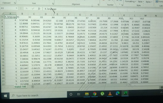 Solved Question 3 10 points The train dataset contains | Chegg.com