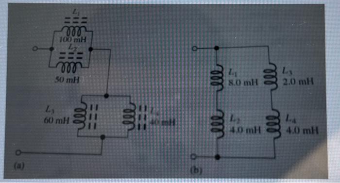 Solved total impedance in both of the circuts | Chegg.com