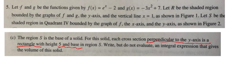 Solved Let f ﻿and g ﻿be the functions given by f(x)=ex-2 | Chegg.com