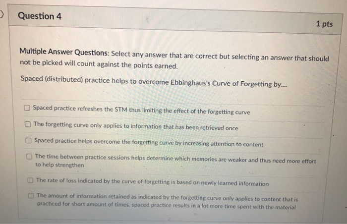 Solved Question 4 1 pts Multiple Answer Questions: Select | Chegg.com