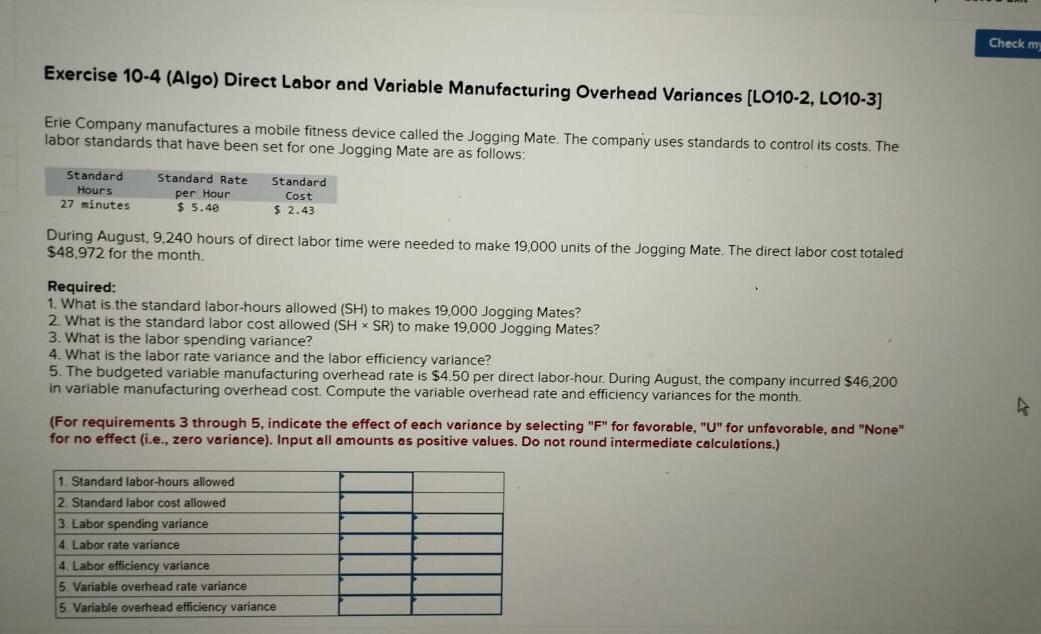 Solved Required information Problem 5-30 (Algo) Graphing; | Chegg.com