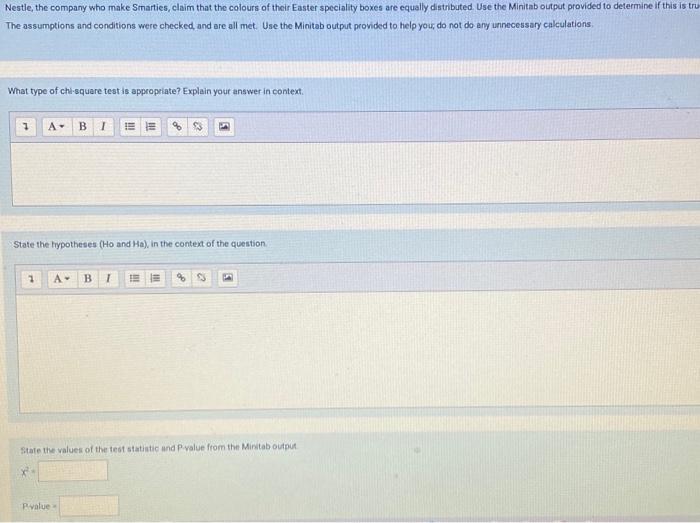 Solved Minitab Output Question 1 [MOODLE QUESTIONS 1 to 5] | Chegg.com
