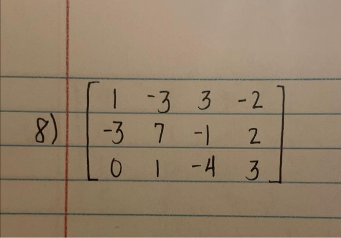 Solved linear algebra. will rate 👍🏼In Exercises 5-8, | Chegg.com Solved linear algebra. will rate 👍🏼In Exercises 5-8, | Chegg.com