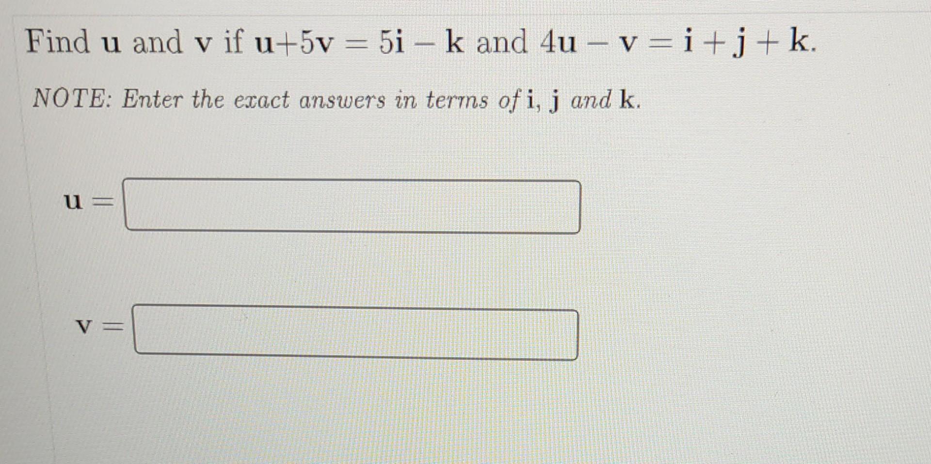 Solved Find the norm of v. NOTE: Enter the exact answers. | Chegg.com