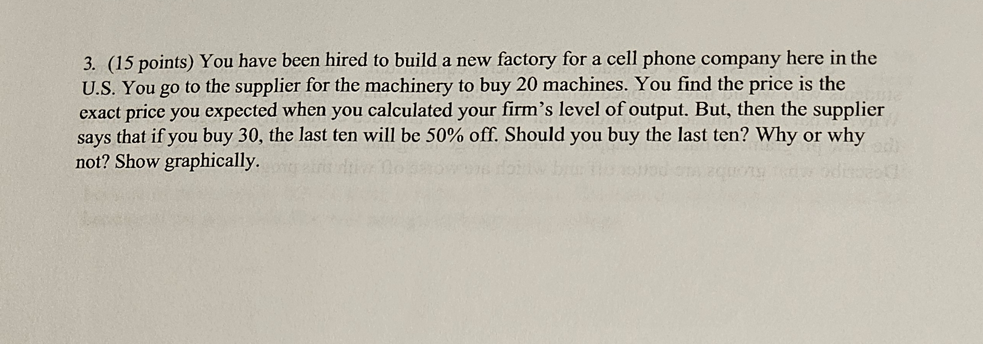 Solved (15 ﻿points) ﻿You have been hired to build a new | Chegg.com