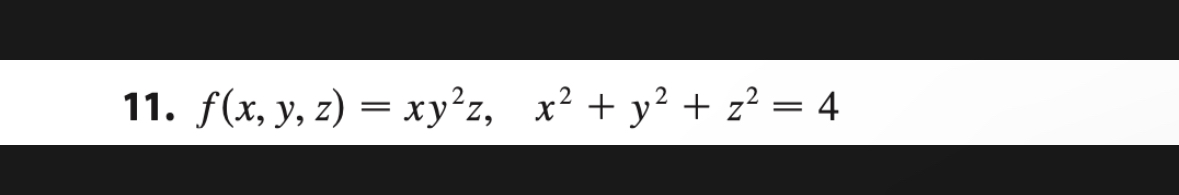 Each of these extreme value problems has a solution | Chegg.com Each of these extreme value problems has a solution | Chegg.com