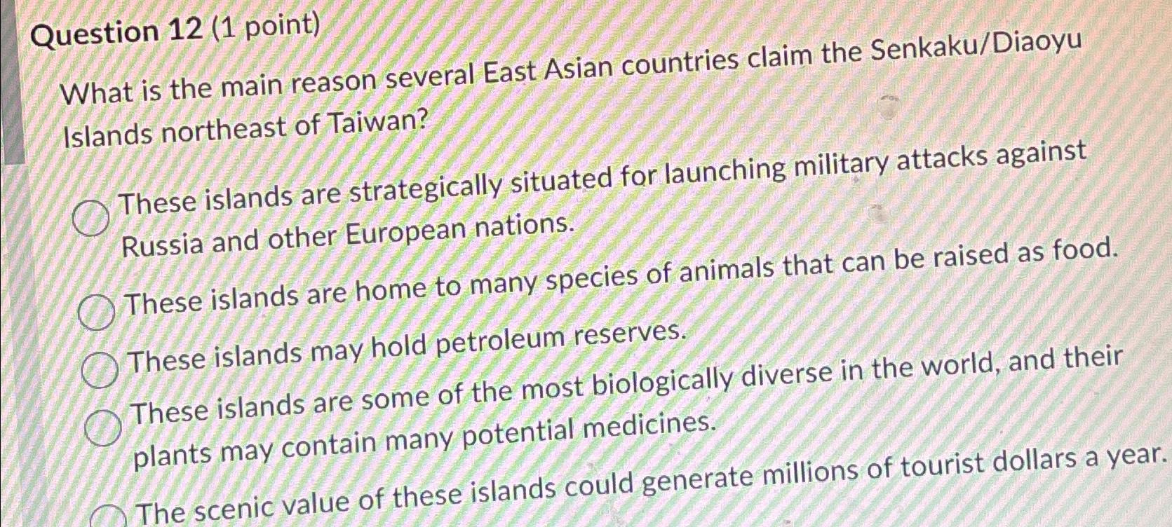 Solved Question 12 (1 ﻿point)What is the main reason several | Chegg.com