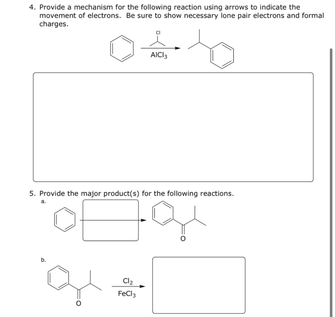 Solved 4. ﻿Provide a mechanism for the following reaction | Chegg.com