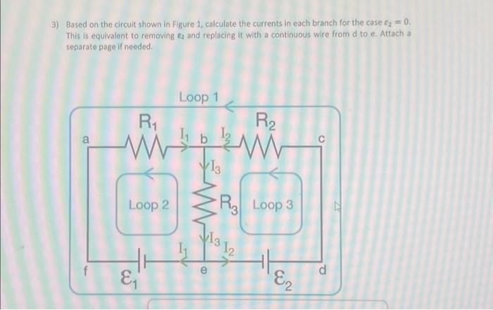 Solved 3) Based on the circuit shown in Figure 1, calculate | Chegg.com