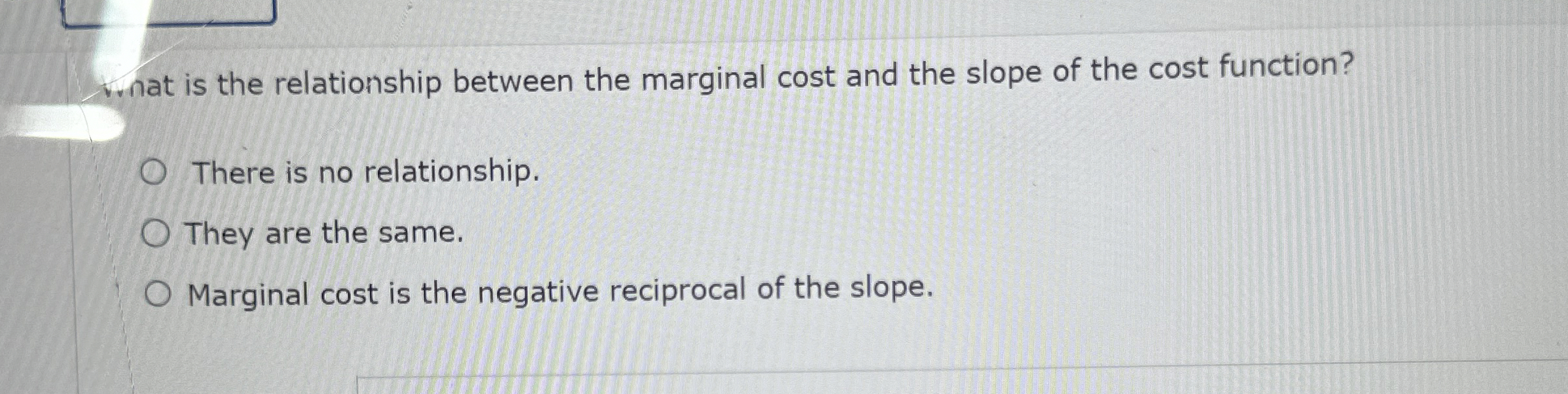 Solved nat is the relationship between the marginal cost and | Chegg.com Solved nat is the relationship between the marginal cost and | Chegg.com