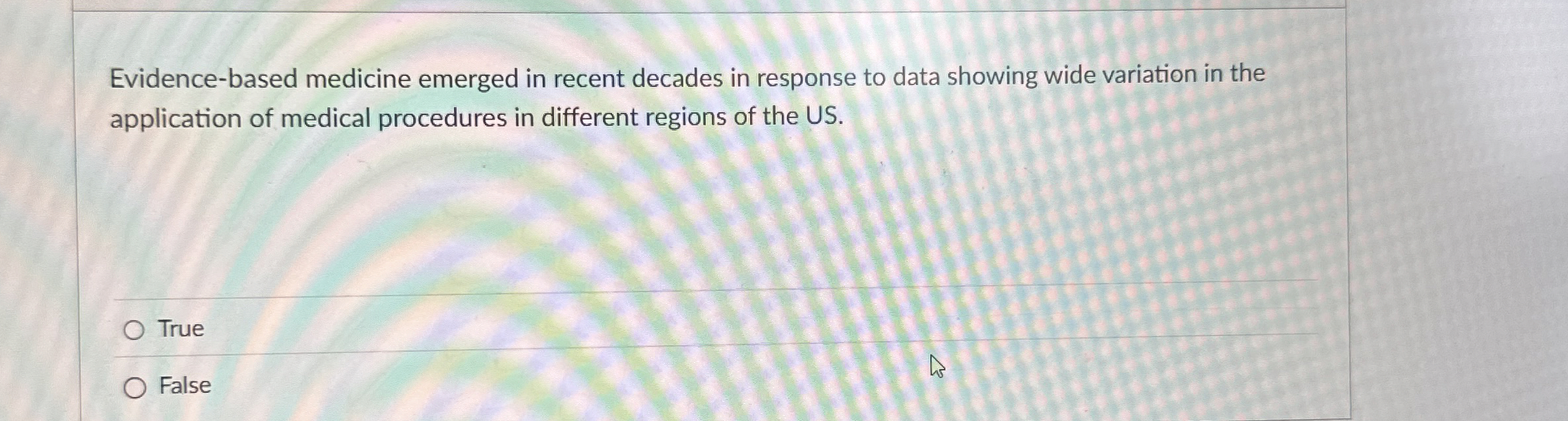 Solved Evidence-based medicine emerged in recent decades in | Chegg.com