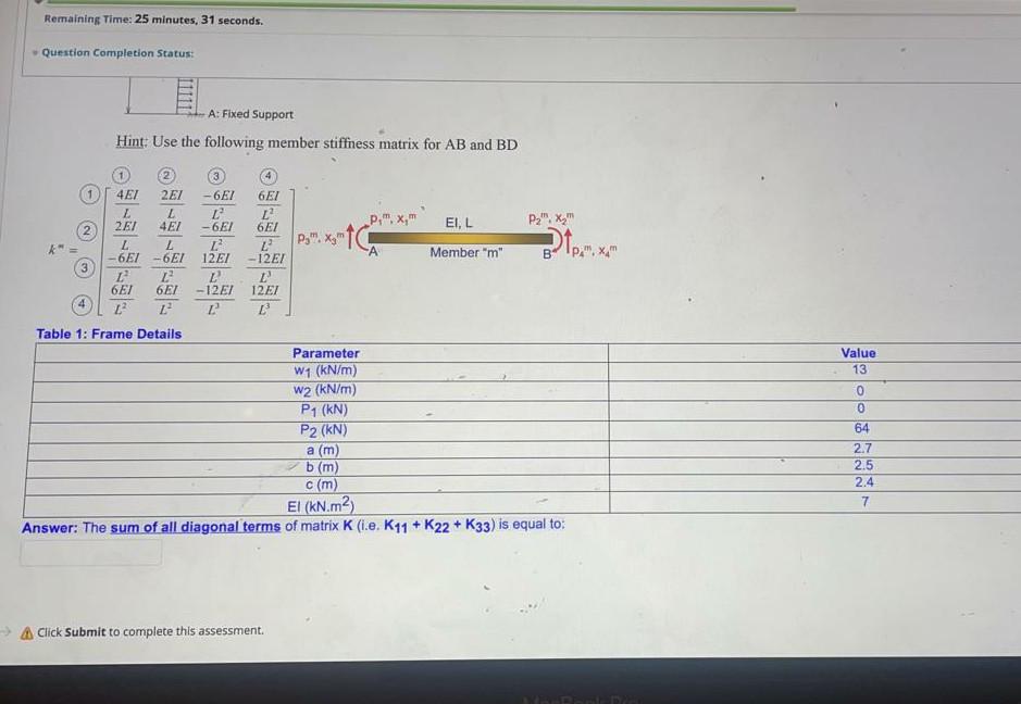 Solved 10 points Eestion 3 For Frame F3 shown below, treat | Chegg.com Solved 10 points Eestion 3 For Frame F3 shown below, treat | Chegg.com