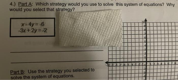 Solved 4.) Part A: Which strategy would you use to solve | Chegg.com