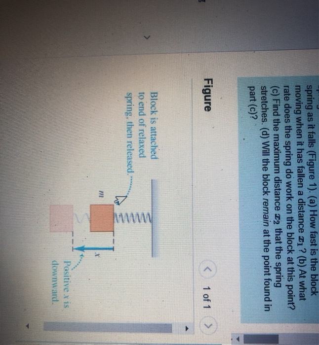 Solved Consider a hanging spring of negligible mass that | Chegg.com