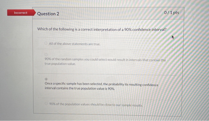 Solved which of the following is a correct interpretation of | Chegg.com